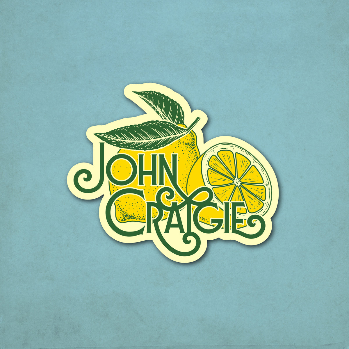 Lemon Sticker – John Craigie Store